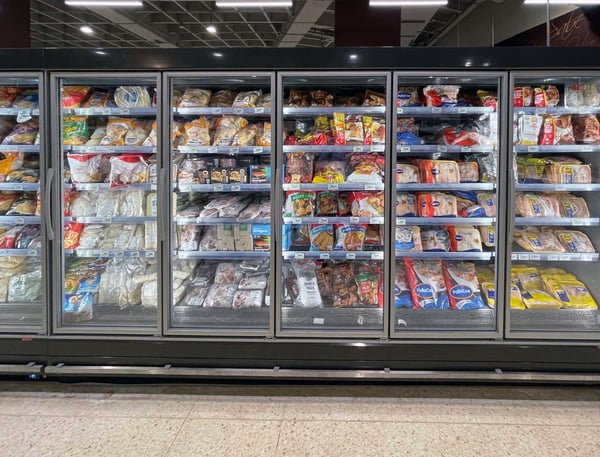 Frozen food displays