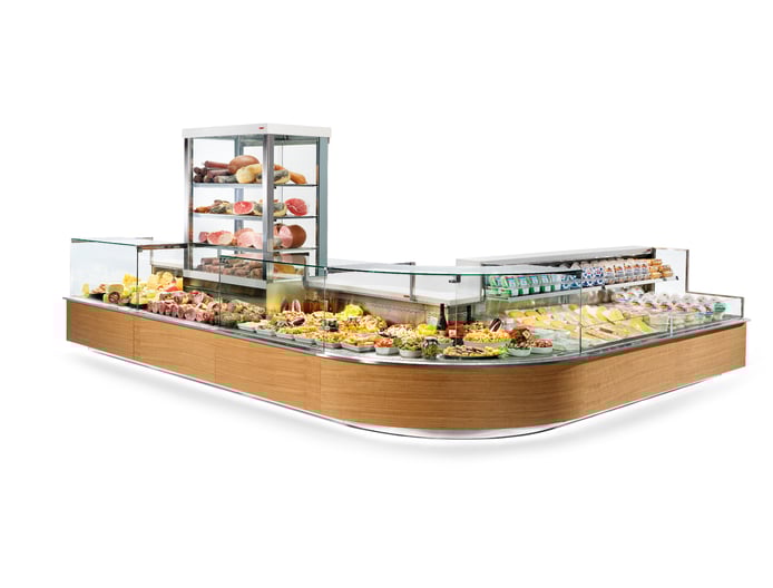 Frozen food displays