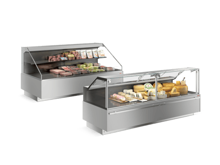 Frozen food displays