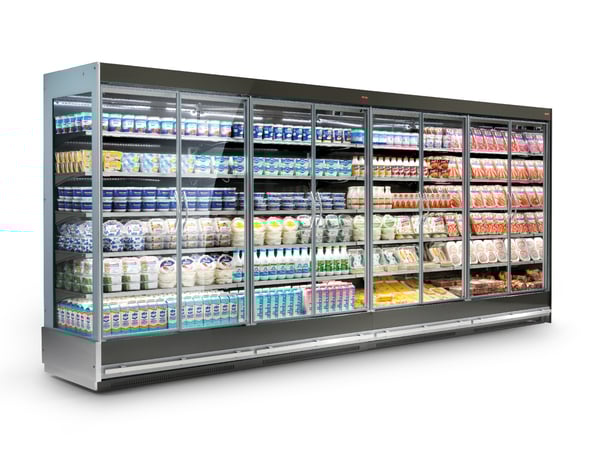 Refrigerated displays for drinks