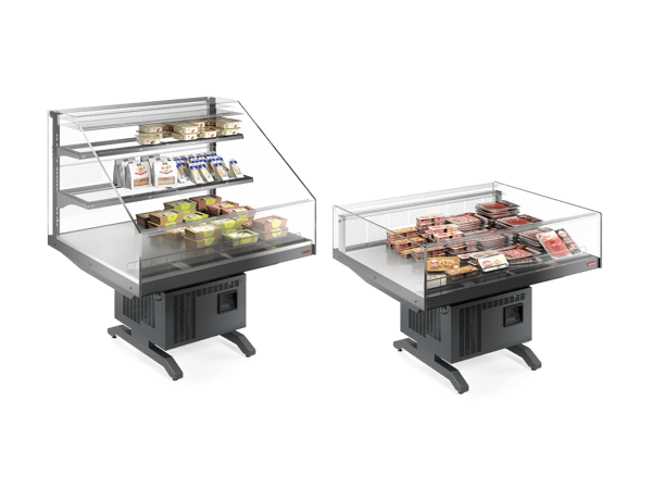 Frozen food displays