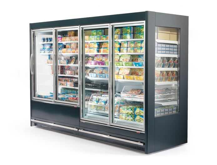 Frozen food displays